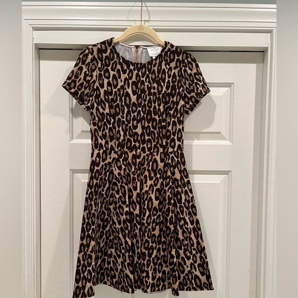 kate spade | Dresses | Kate Spade Leopard Animal Print Fit And Flare ...
